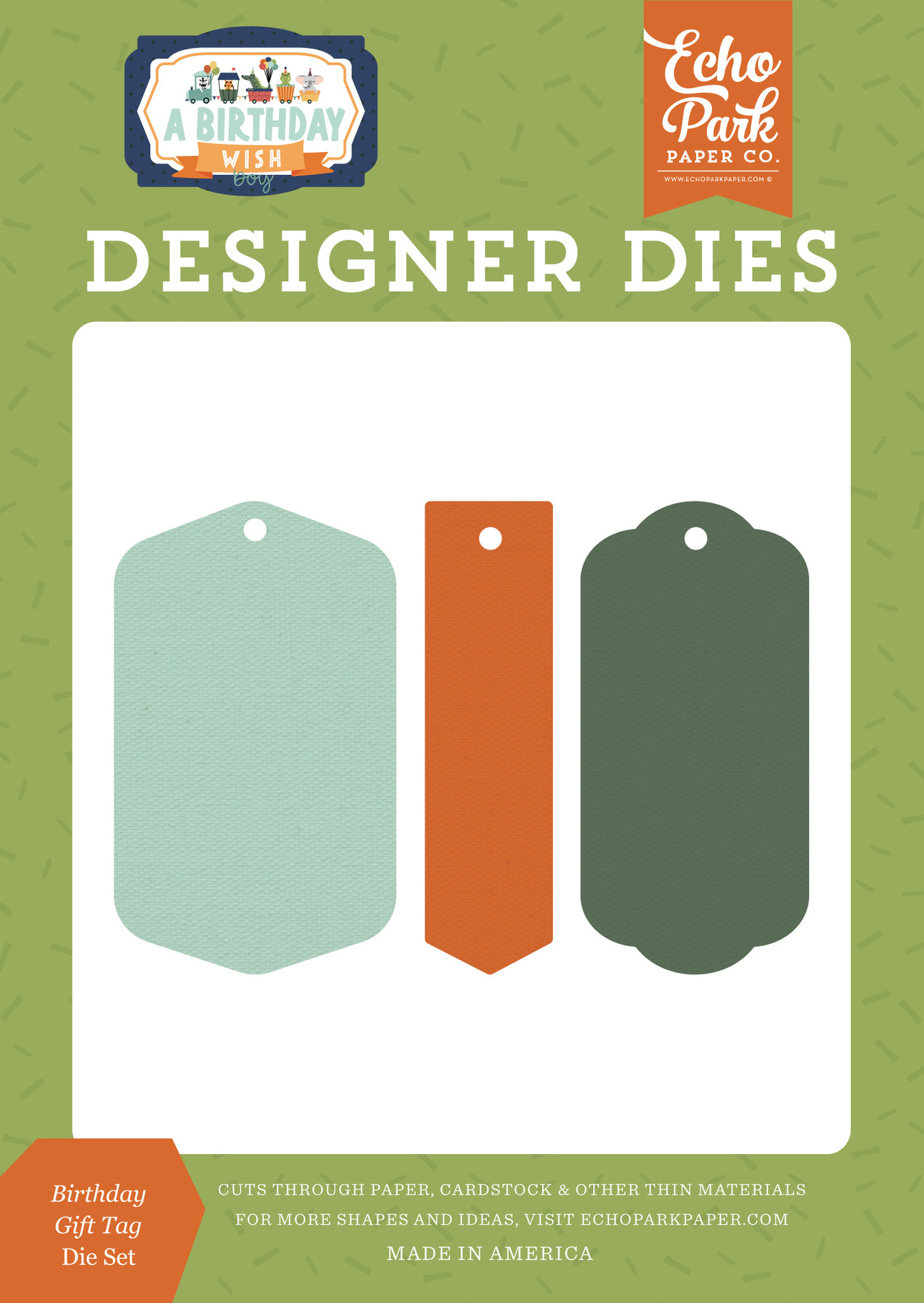 Birthday Gift Tag Designer Dies (BWB297041) - Craftlines B.V.