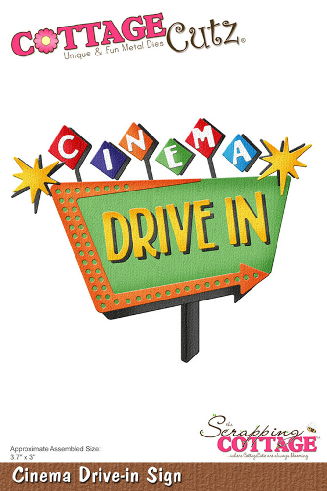 Cinema Drive-in Sign (CC-1144) - Craftlines B.V.