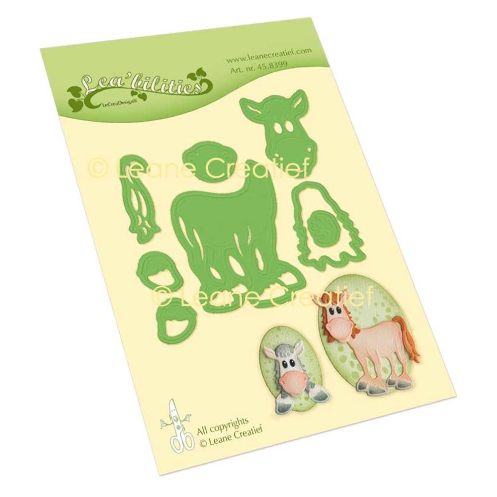 Horse Cut & Emboss Dies (45.8399) - Craftlines B.V.
