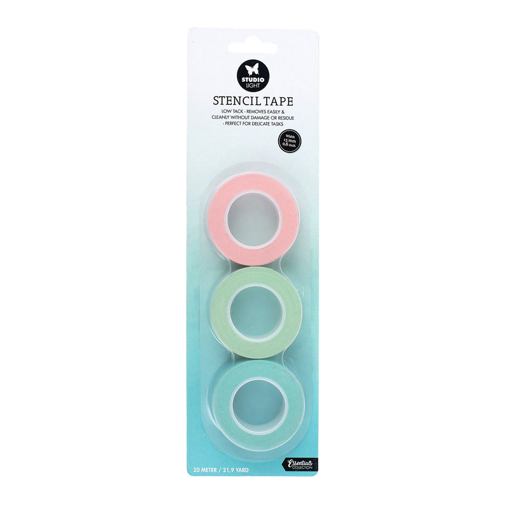 Stencil & Stamp Masking Tape Low Tack 15mm (3pcs) (SL-ES-STTA01 ...