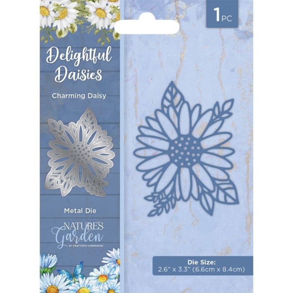 Delightful Daisies Metal Die Charming Daisy (NG-DD-MD-CDA) - Craftlines ...
