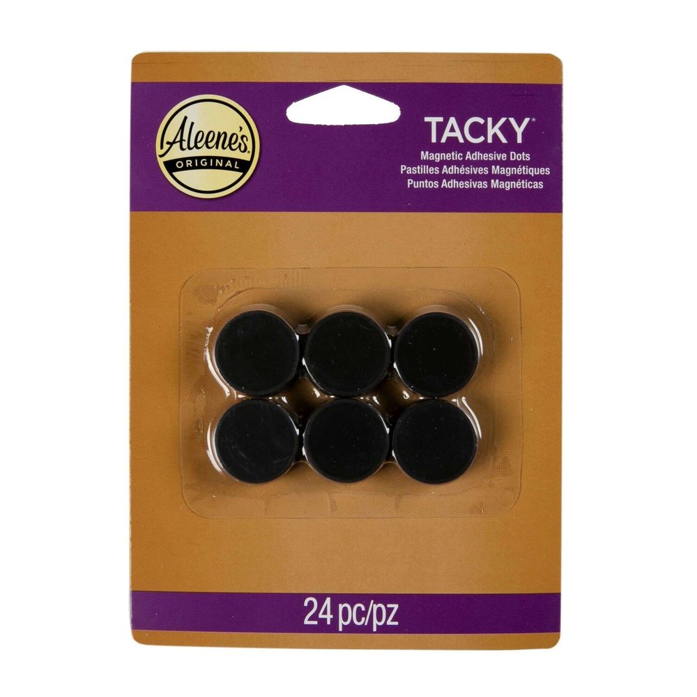 Aleene's Tacky Magnetic Adhesive Dots (24pcs) (29478) - Craftlines B.V.