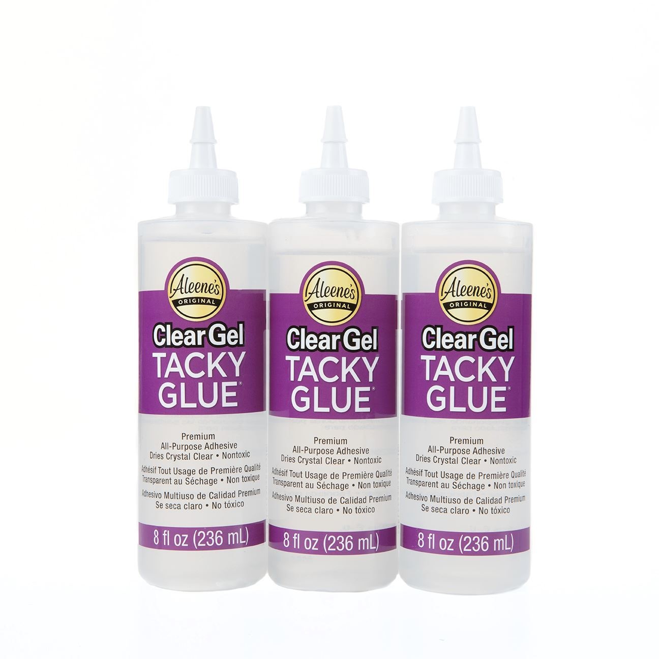 Clear Gel Tacky Glue 3x8 fl oz (37226) - Craftlines B.V.