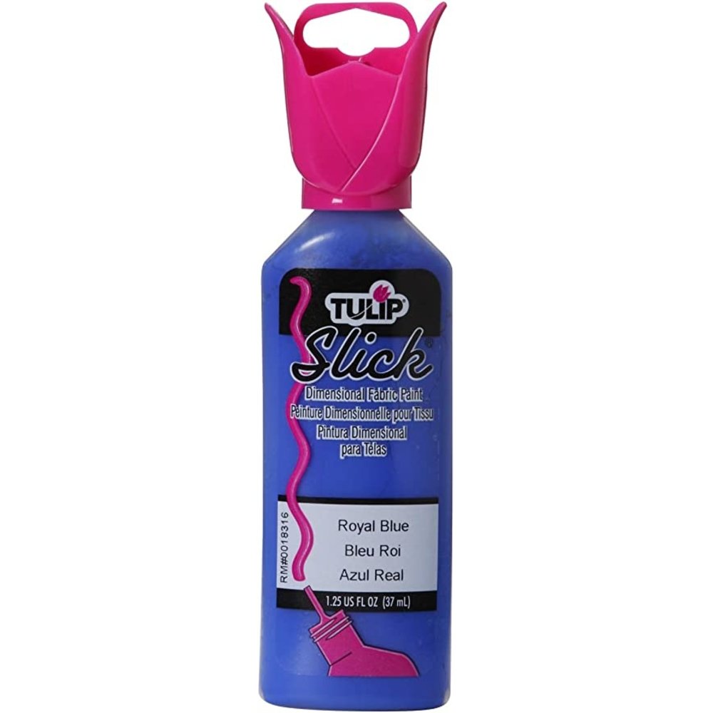 Slick Dimensional Fabric Paint Royal Blue 1.25 fl oz (65023 ...