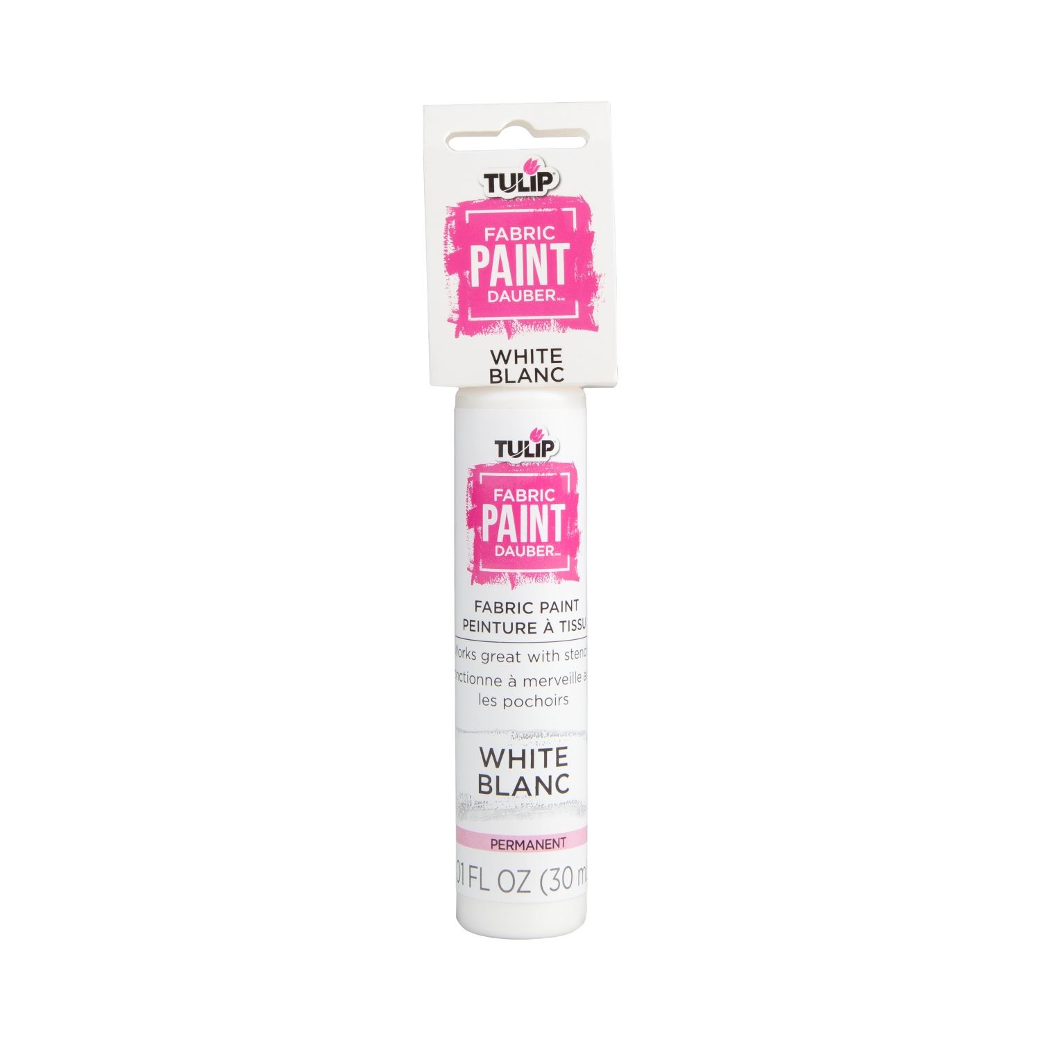 Fabric Paint Dauber White 1 fl oz (44235) - Craftlines B.V.