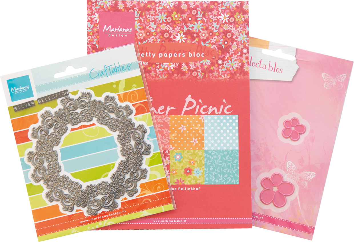 Pretty Papers Bloc/Craftables/Collectables Assorti Summer Picnic ...