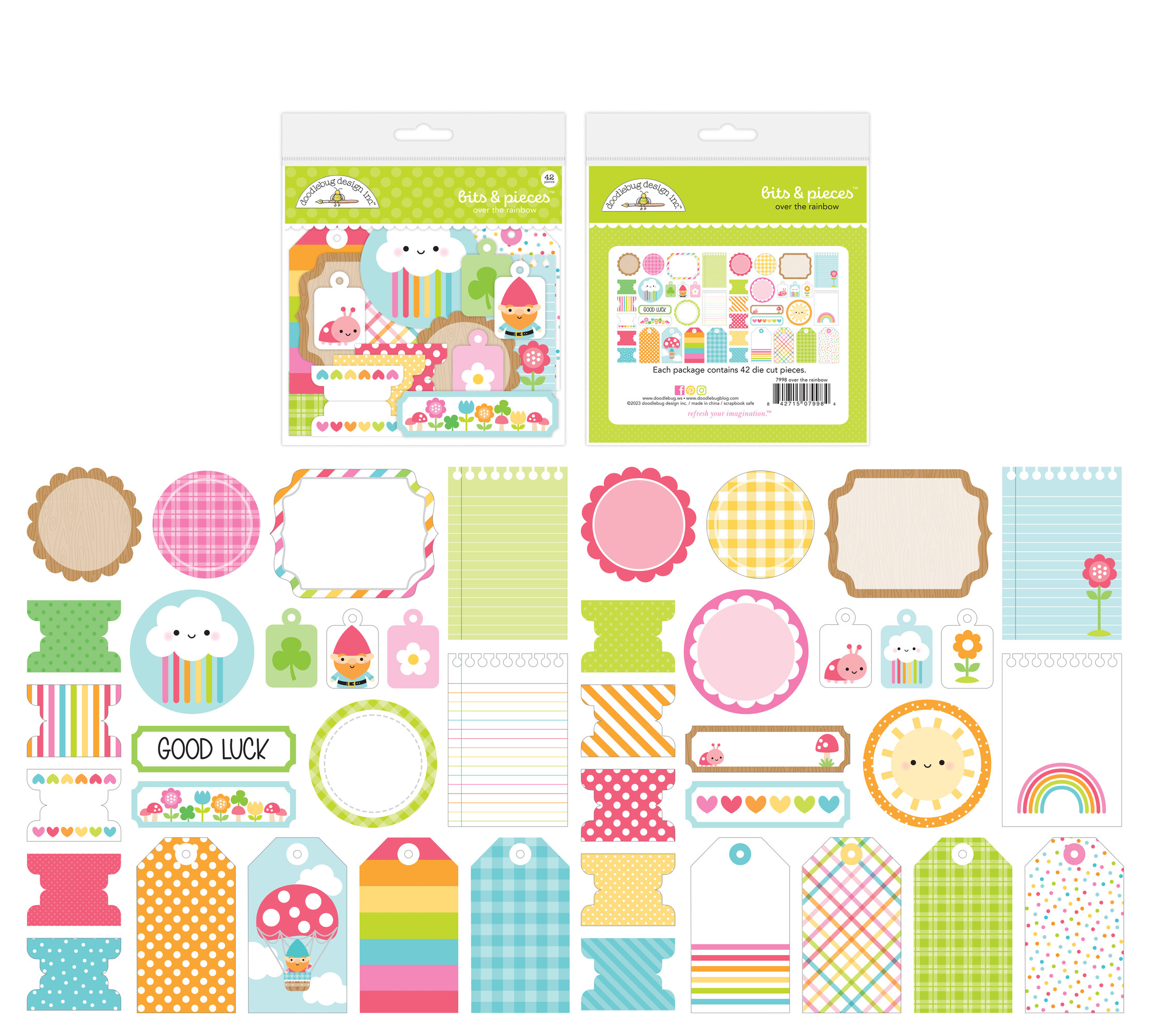 Over The Rainbow Bits & Pieces (7998) - Craftlines B.V.