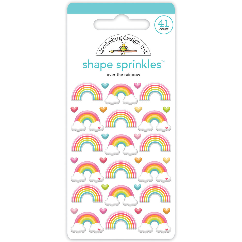 Over The Rainbow Shape Sprinkles (7958) - Craftlines B.V.