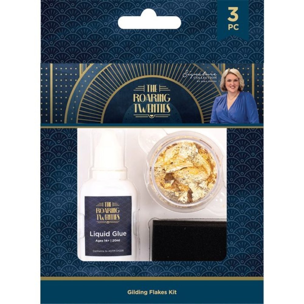 The Roaring Twenties Gilding Flakes Kit (S-TRT-GILDKIT) - Craftlines B.V.