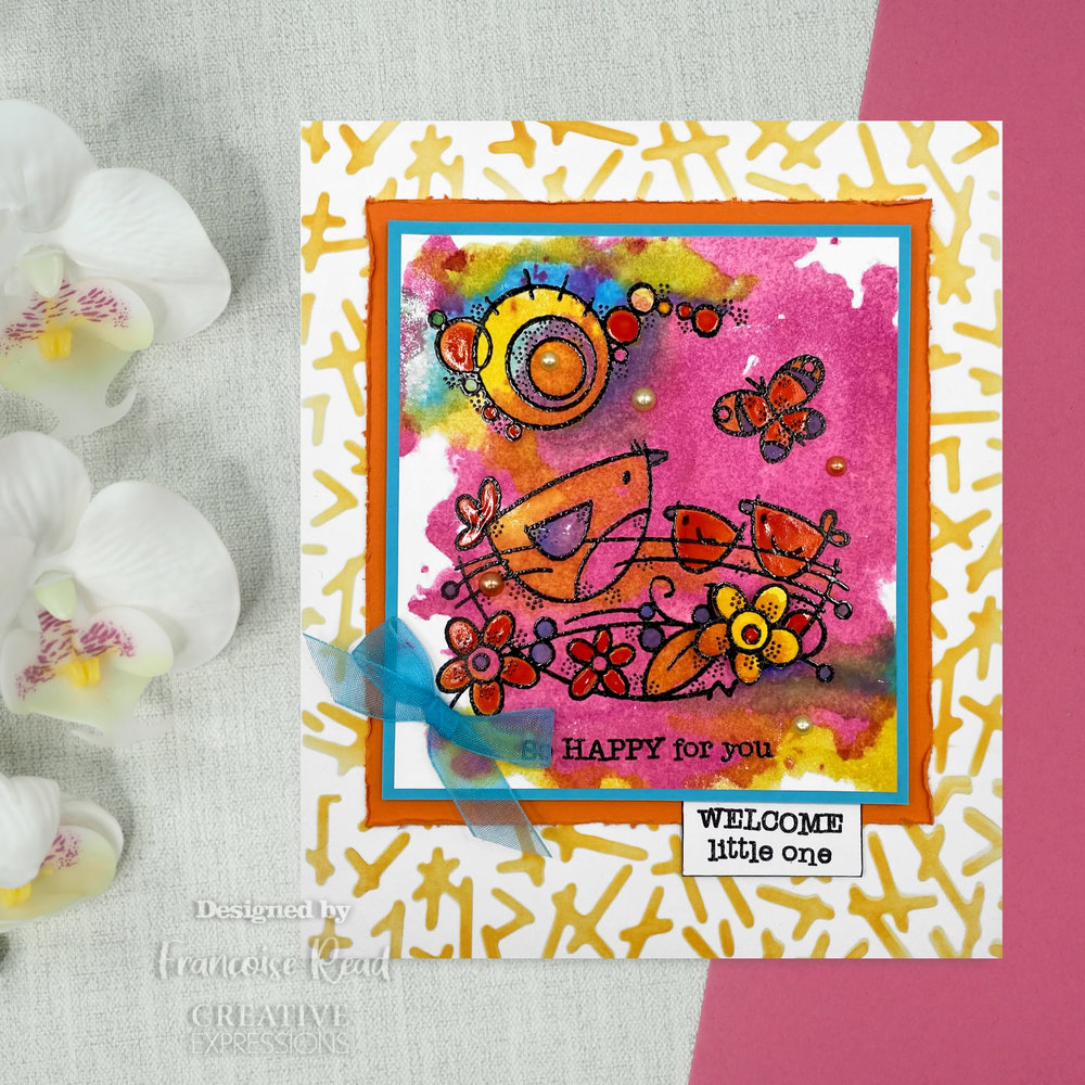 Dashed Stencil (FRST068) - Craftlines B.V.