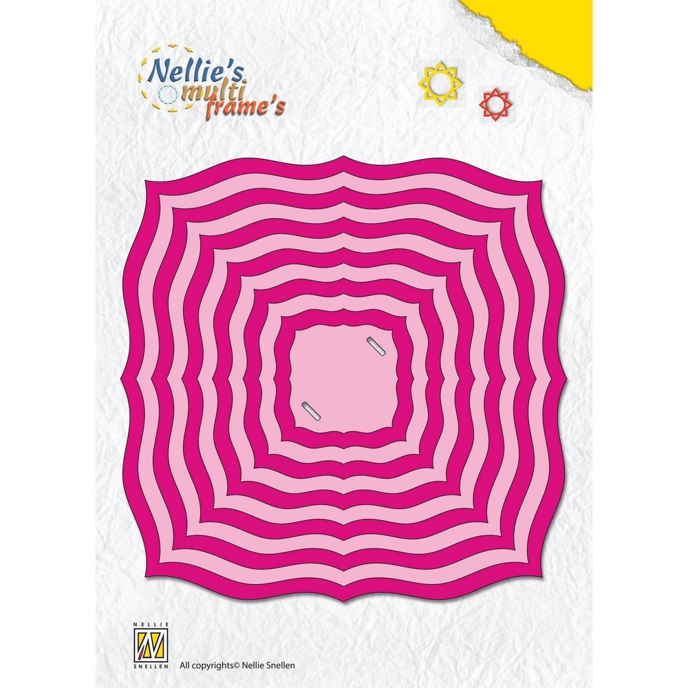 Nellie's Multi Frame Dies Frames Square (MFD095) - Craftlines B.V.