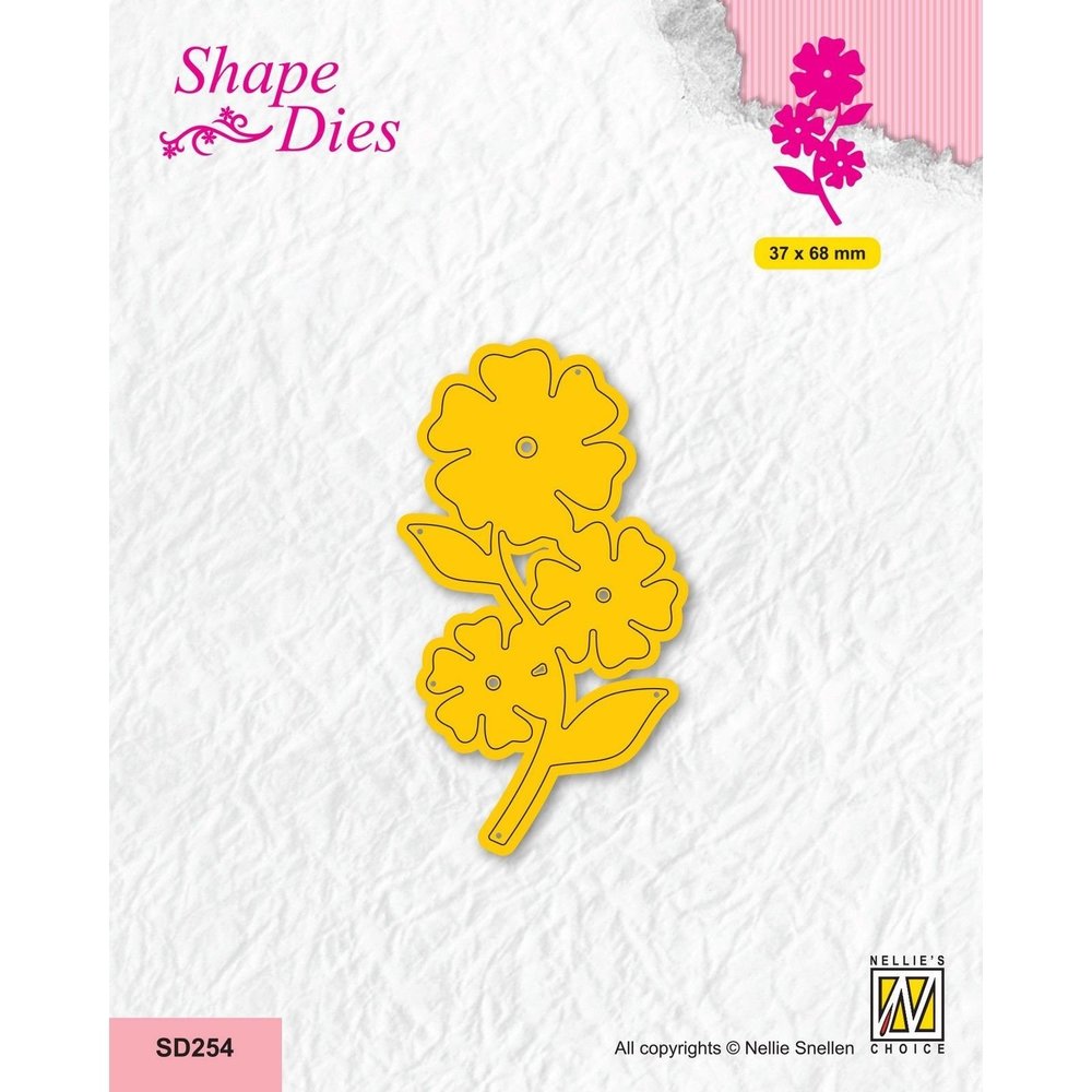 Shape Dies Garden Black-Eyed Susan Vine (SD254) - Craftlines B.V.