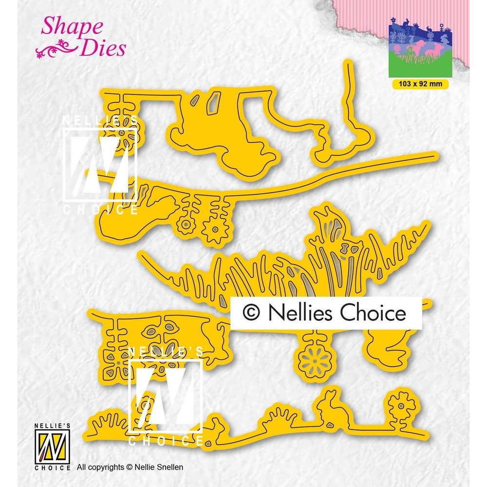 Shape Dies Set-Up Spring Scene (SD192) - Craftlines B.V.