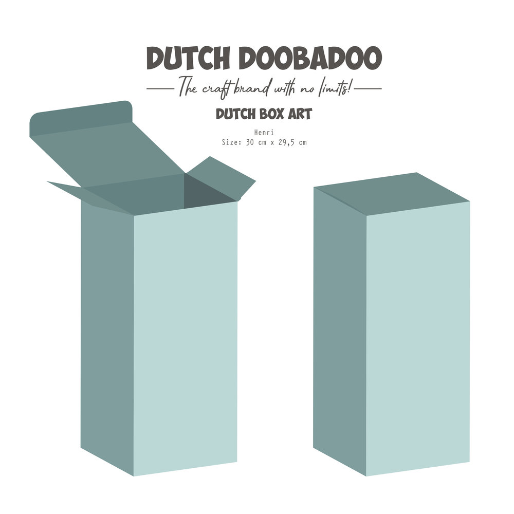 Dutch Card Art 30x30cm Box Henri (470.784.216) - Craftlines B.V.