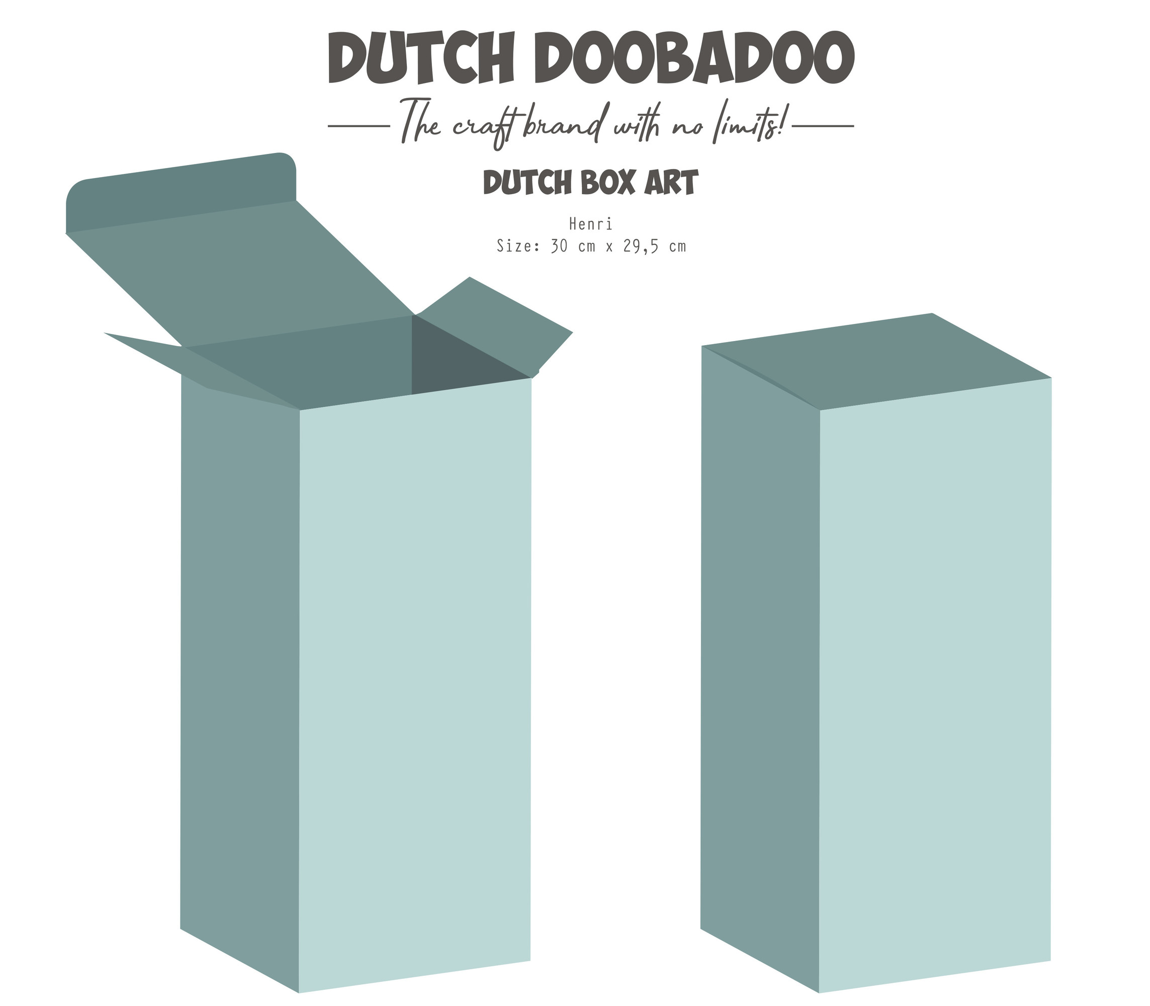 Dutch Card Art 30x30cm Box Henri (470.784.216) - Craftlines B.V.