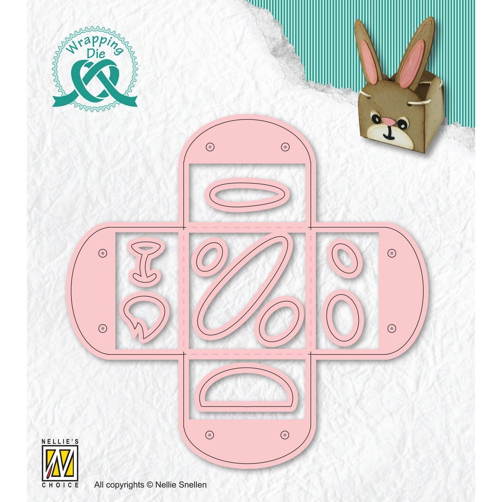 Wrapping Dies Egg Cup Gift Box (WPD014) - Craftlines B.V.