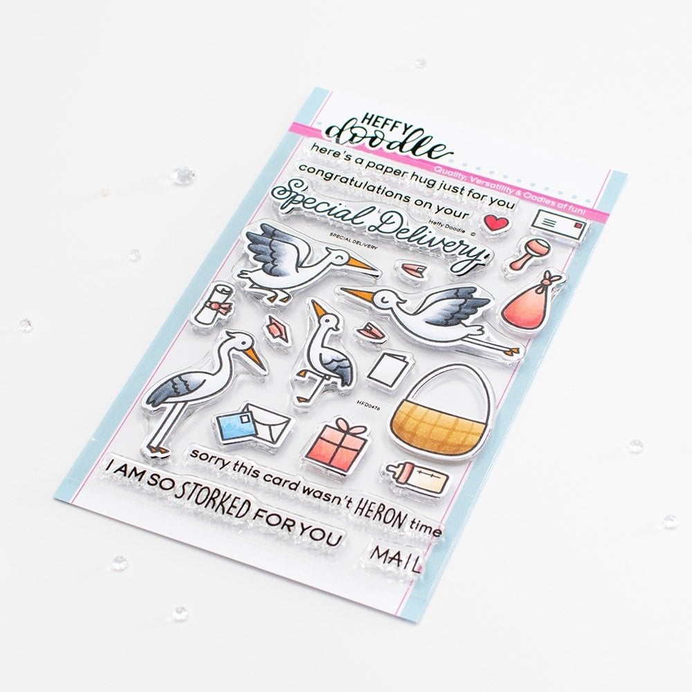 Special Delivery Clear Stamps (HFD0476) - Craftlines B.V.