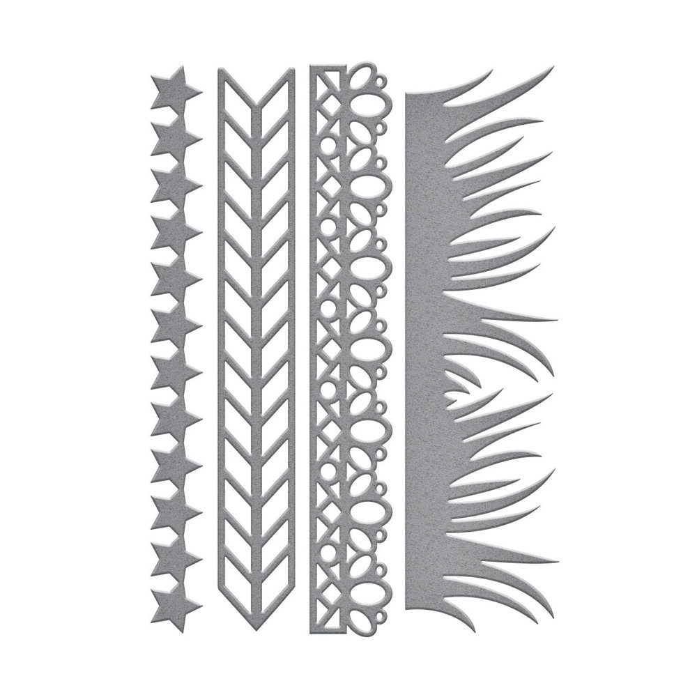 Bunch of Borders Etched Dies (S5-573) - Craftlines B.V.