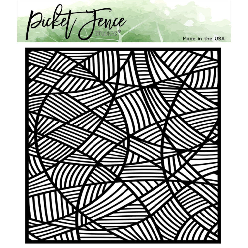 Pathways 6x6 Inch Stencil (SC-368) - Craftlines B.V.