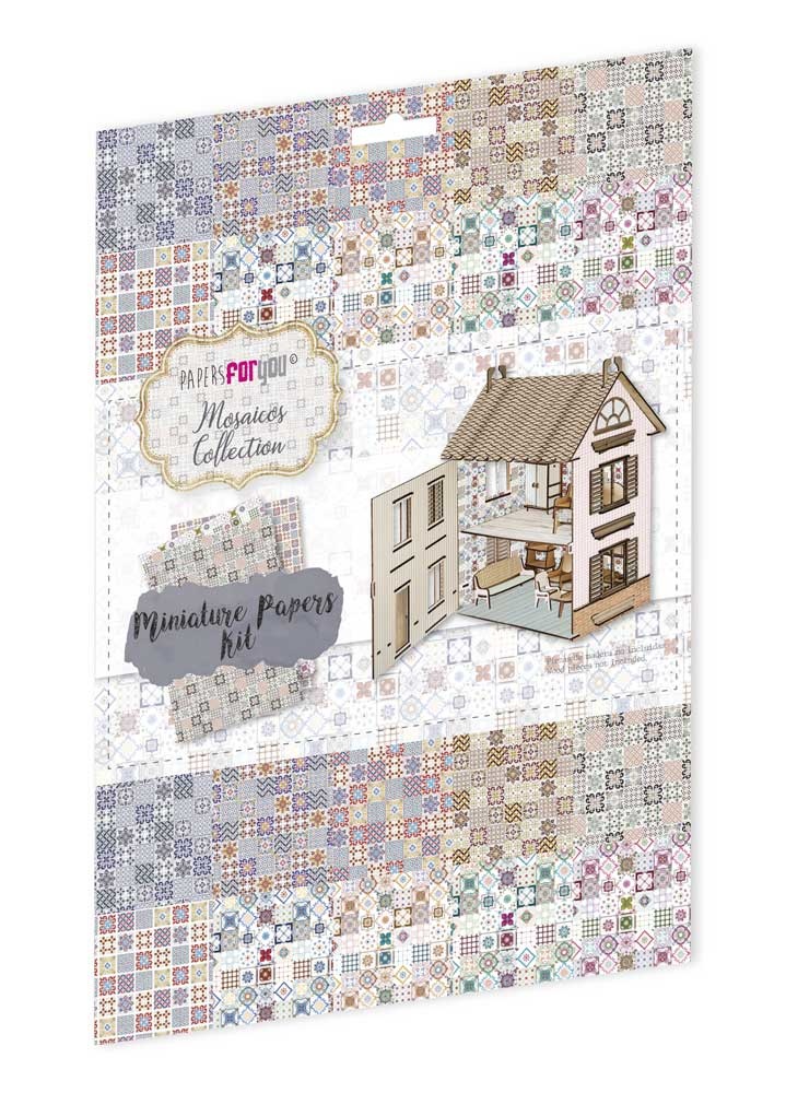 Mosaicos Miniature Papers Kit (10pcs) (PFY-11788) - Craftlines B.V.