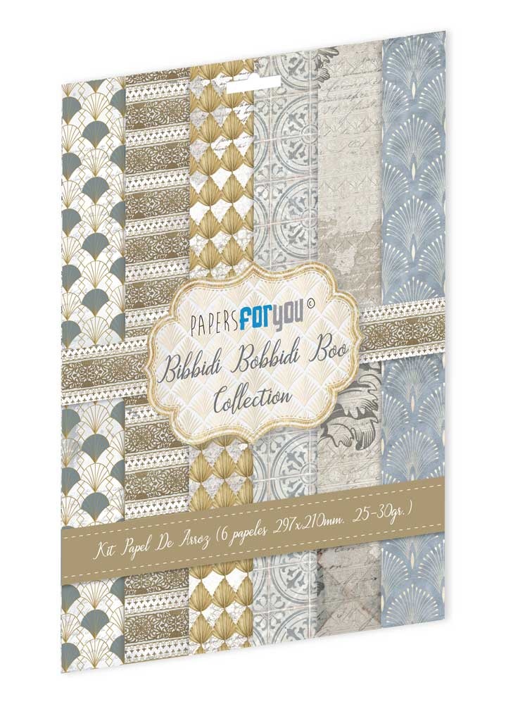 Bibbidi Bobbidi Boo Rice Paper Kit (6 pcs) (PFY-11351) - Craftlines B.V.