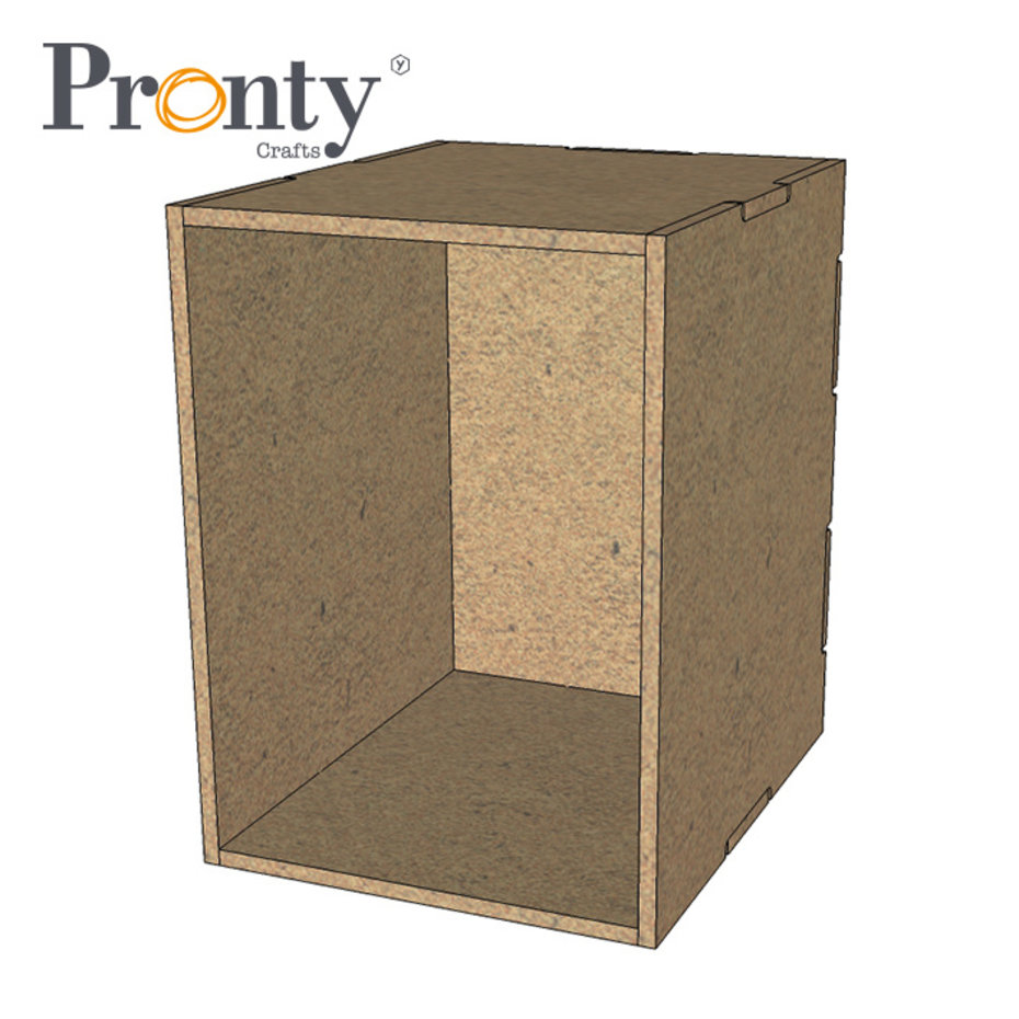 Pronty Crafts MDF Organizer Half Box (460.483.012) (OUTLET ...