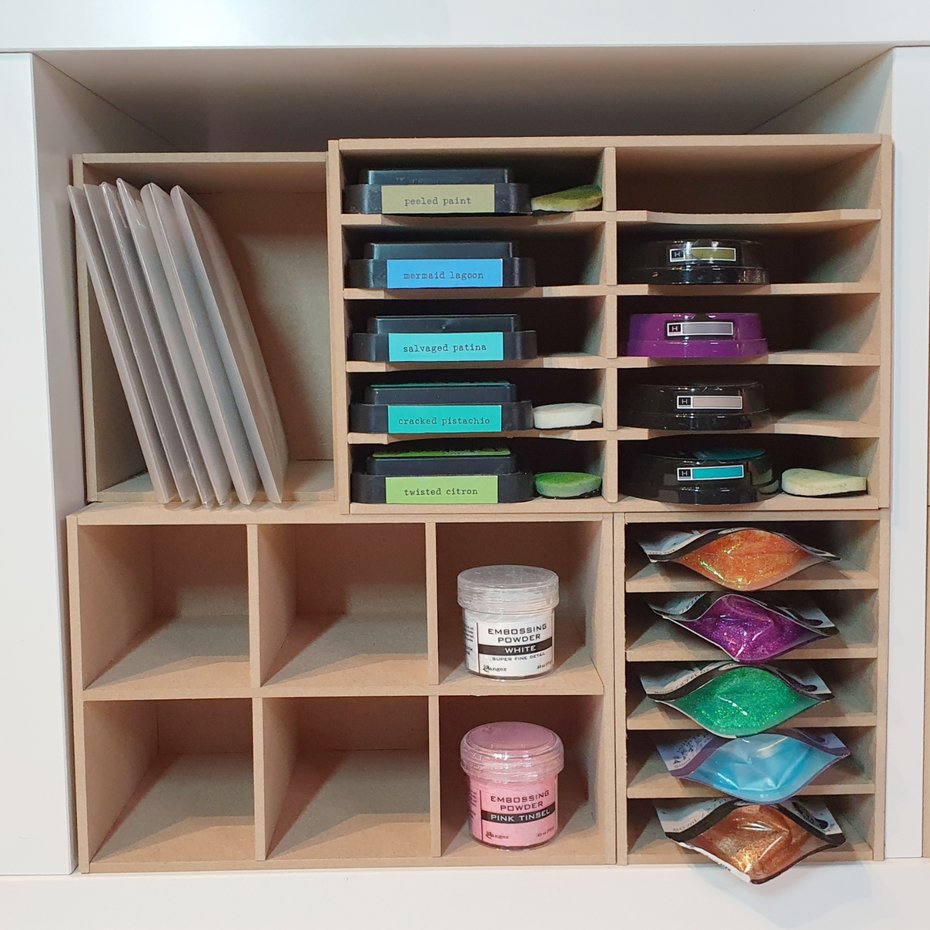 Pronty Crafts MDF Organizer Half Box Drawer (460.483.019) (OUTLET ...