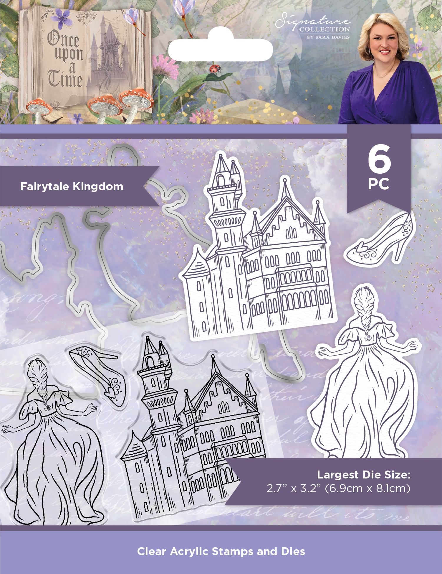 Once Upon a Time Stamp & Die Fairytale Kingdom (S-OUAT-STD-FAIK ...