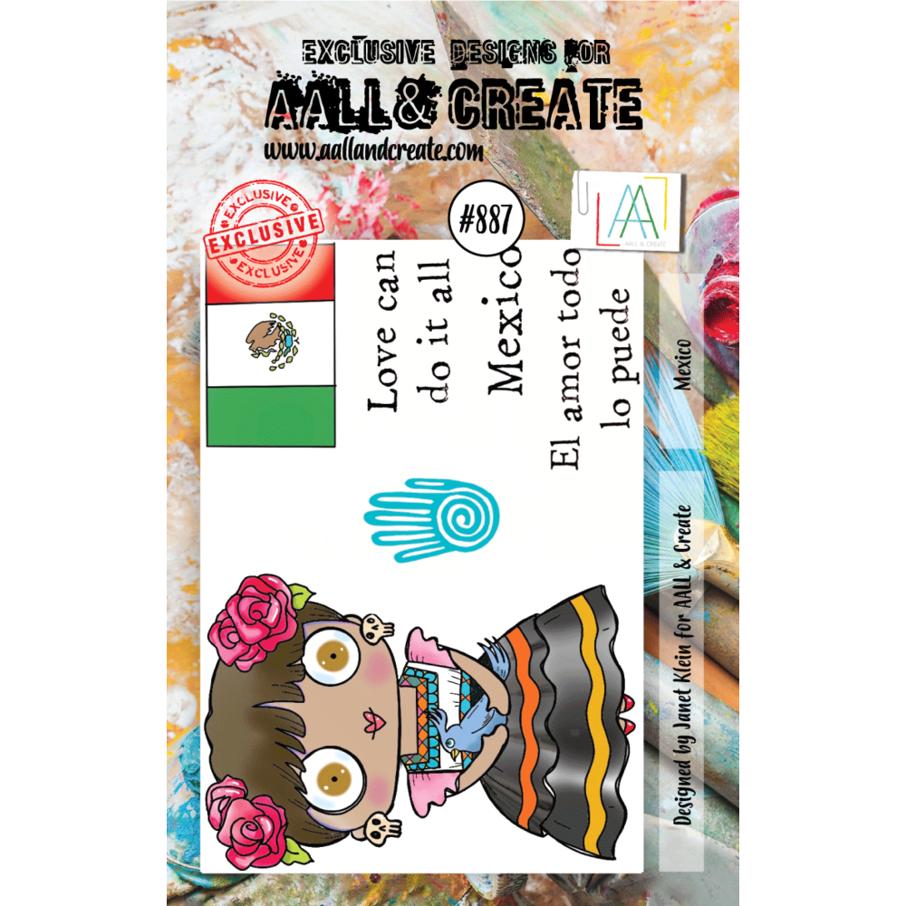 Stamp Set A7 Mexico (AALL-TP-887) - Craftlines B.V.