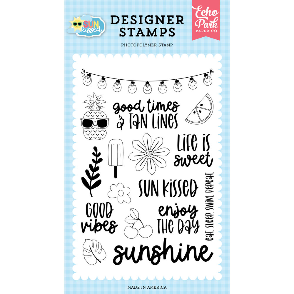 Good Times And Tan Lines Designer Stamps (SK312045) - Craftlines B.V.