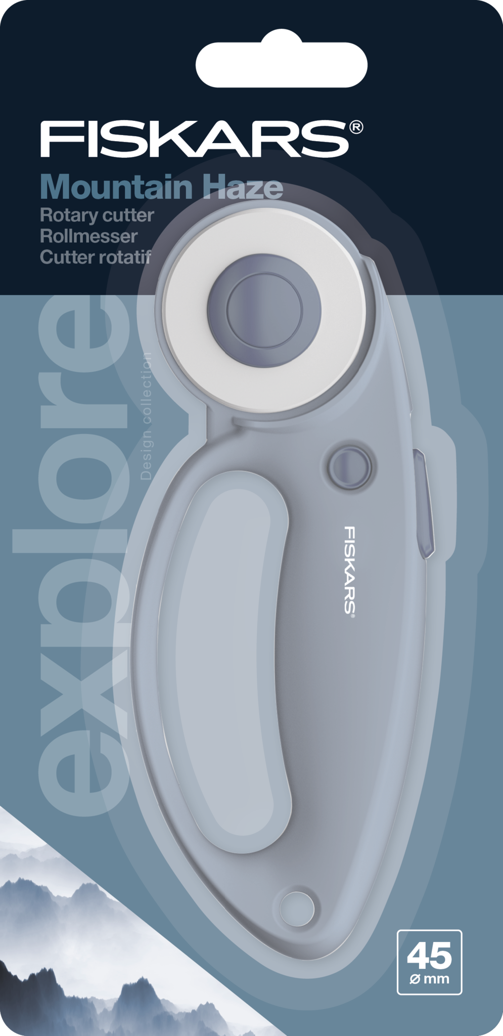 Rotary Cutter Explore Ø45mm Mountain Haze (1066465) - Craftlines B.V.