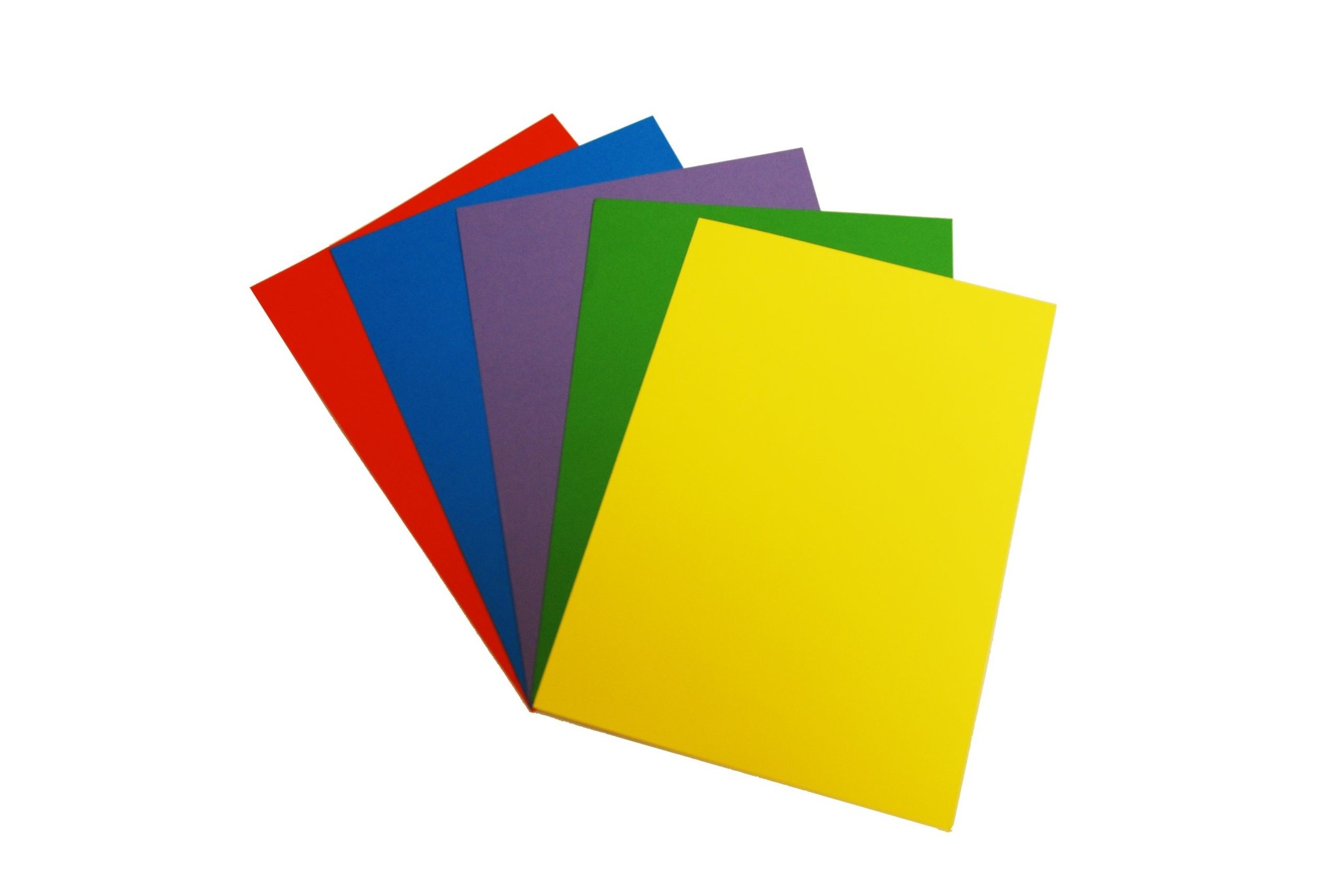 A4 Coloured Card Bright 225gsm (100pcs) (CUK2367) - Craftlines B.V.