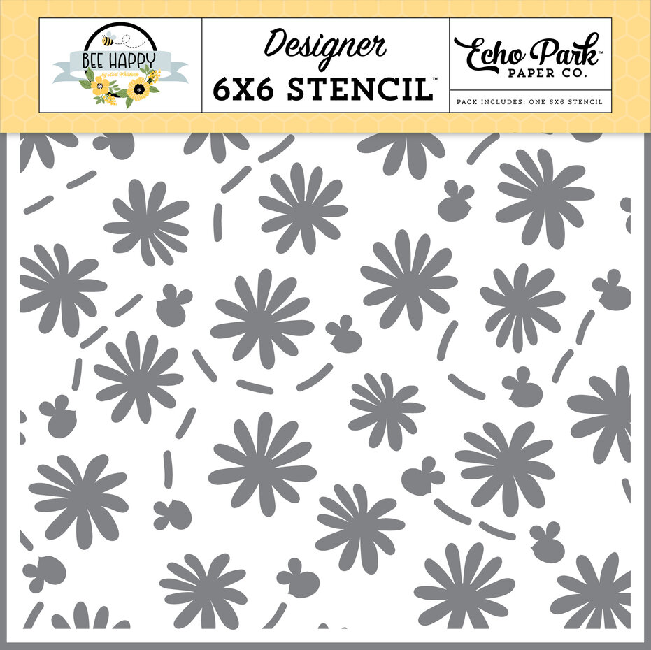 What's The Buzz Stencil (BH319034) - Craftlines B.V.