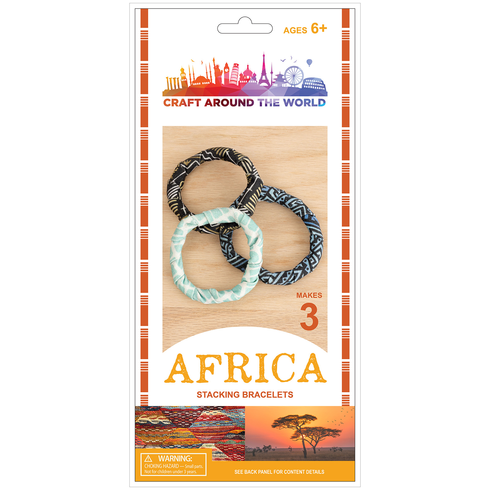Craft Around the World Africa Stacking Bracelets (3pcs) (34019478 ...