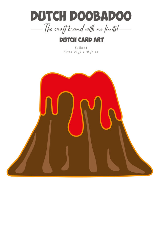 Dutch Card Art A5 Volcano (470.784.232) - Craftlines B.V.