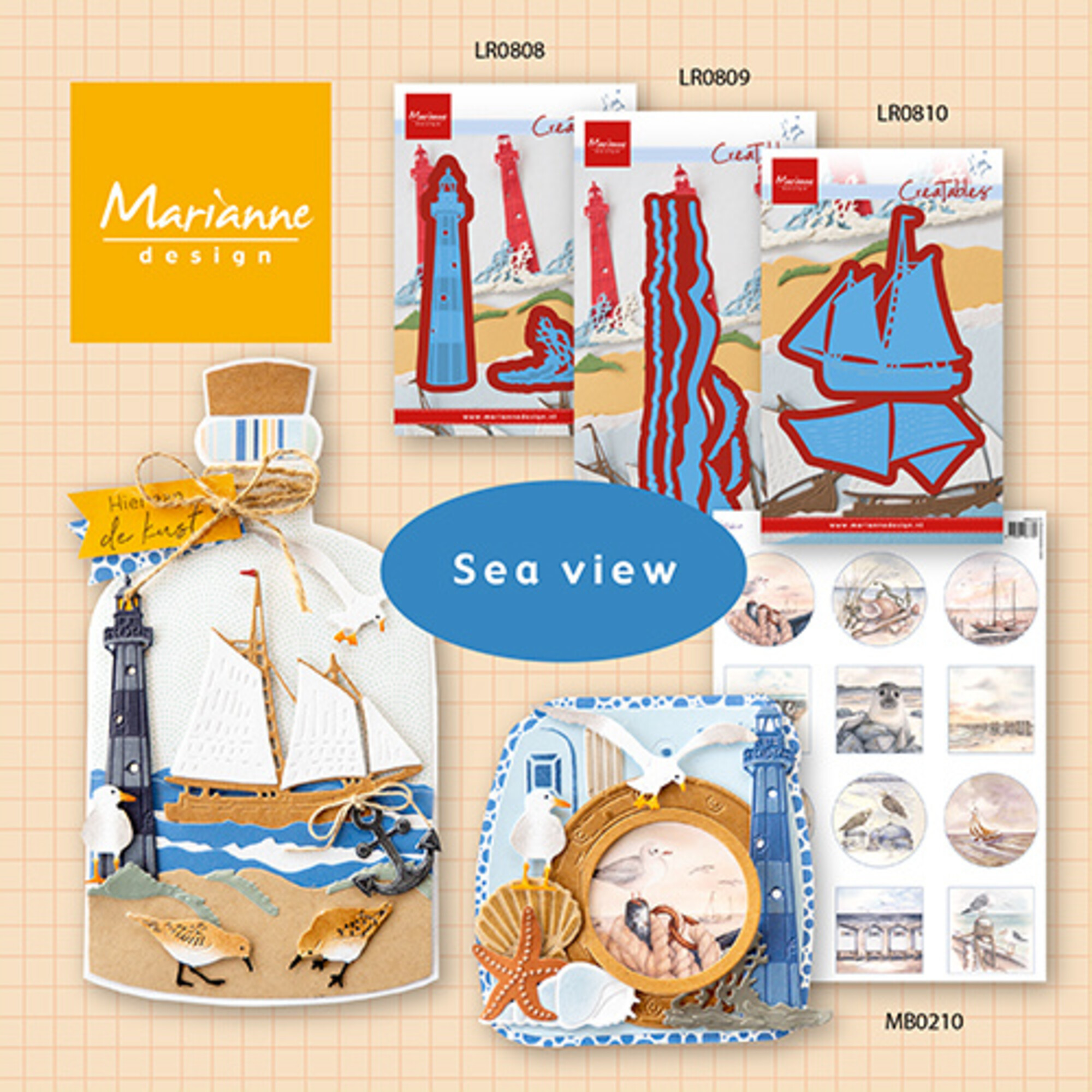 Creatables by Tiny's Sailboat (LR0810) - Craftlines B.V.