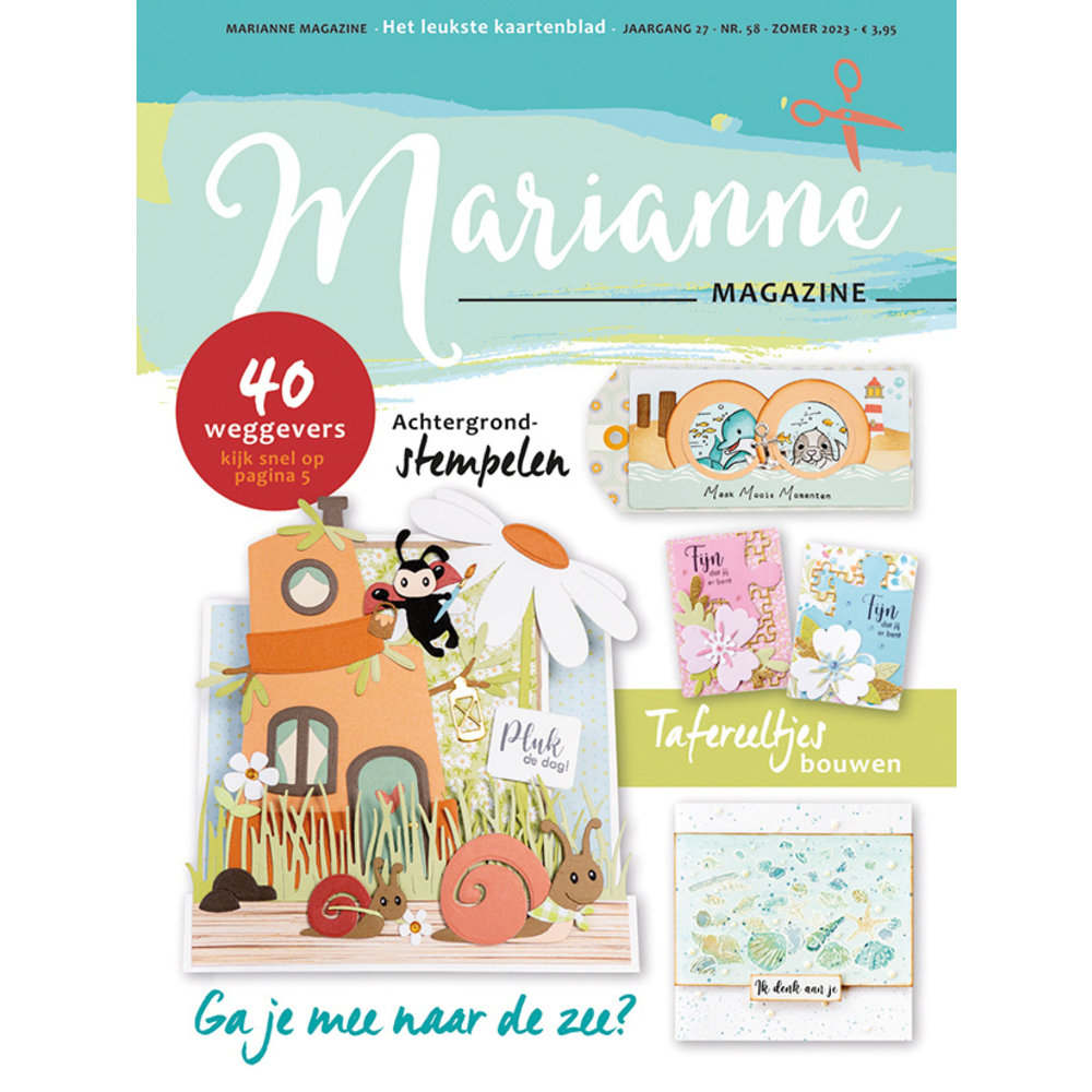Marianne Magazine No. 58 Summer 2023 (Marianne 58) - Craftlines B.V.