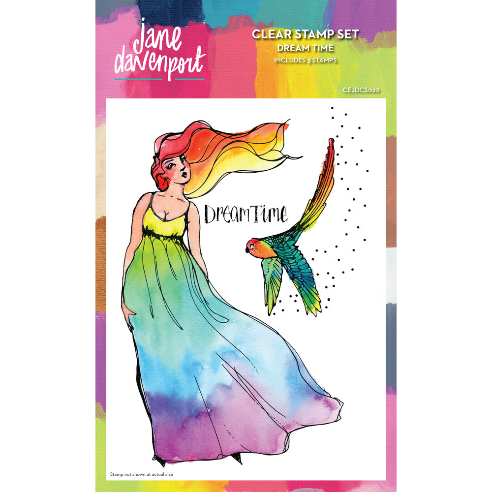 Jane Davenport Clear Stamp Set Dream Time (CEJDCS020) - Craftlines B.V.
