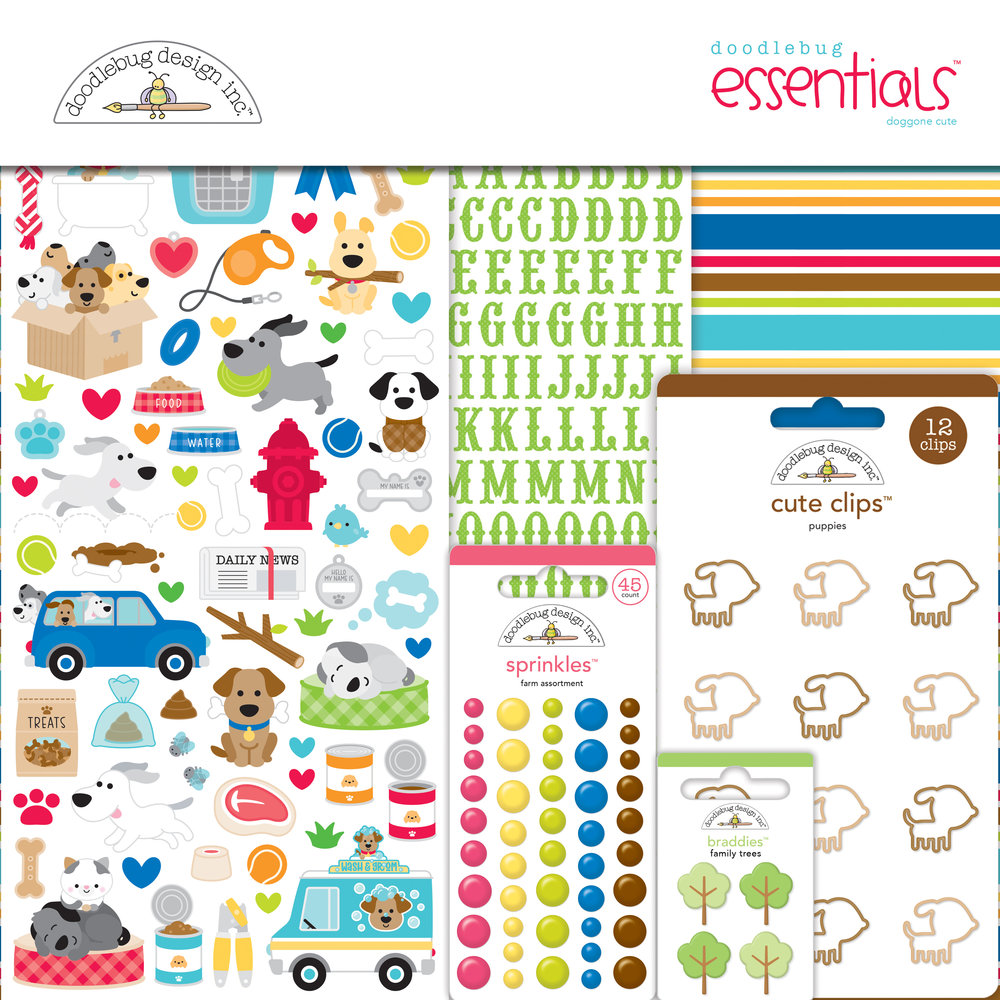 Doggone Cute Essentials Kit (7687) - Craftlines B.V.