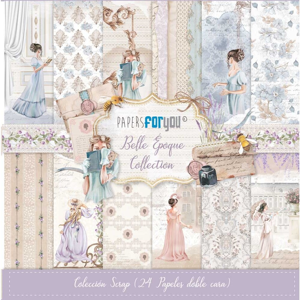 Belle Époque Mini Scrp Paper Pack (PFY-12016) - Craftlines B.V.