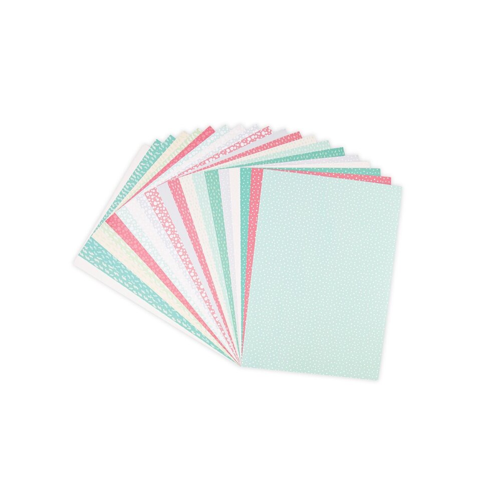 Patterned Paper A4 Botanical (10x6pcs) (665277) - Craftlines B.V.