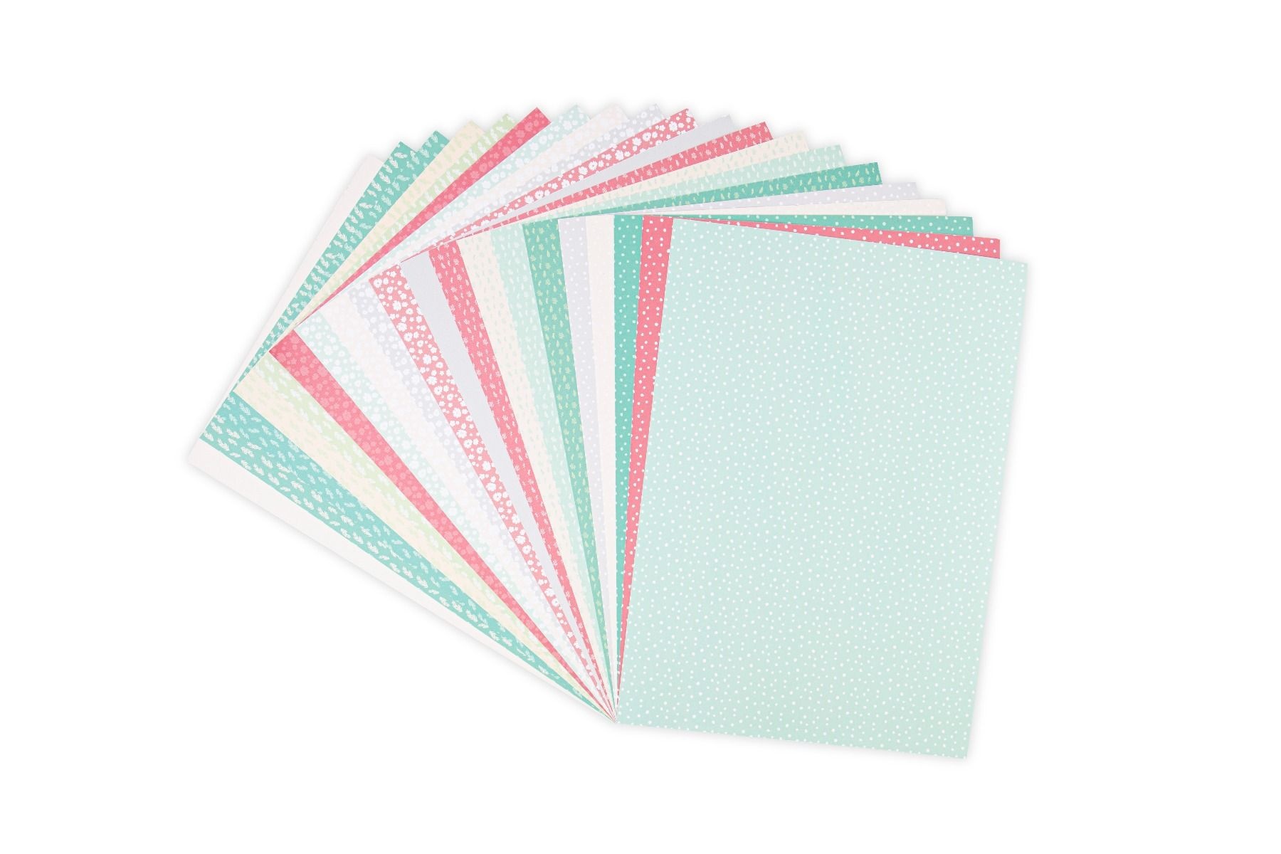 Patterned Paper A4 Botanical (10x6pcs) (665277) - Craftlines B.V.