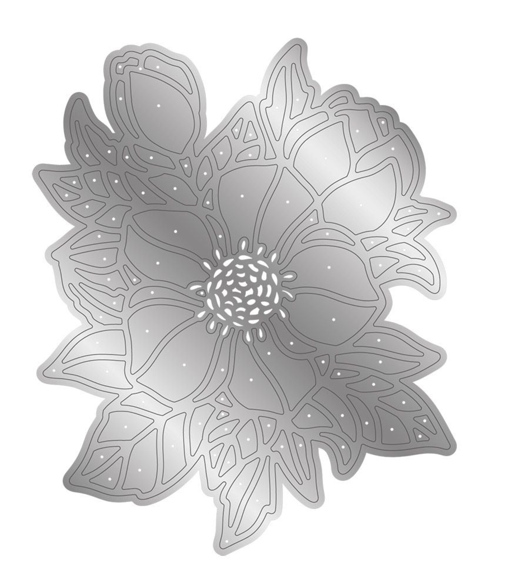 Large Scale Outline Floral Hellebores Elements Dies (GEM-MD-ELE-HELLE ...