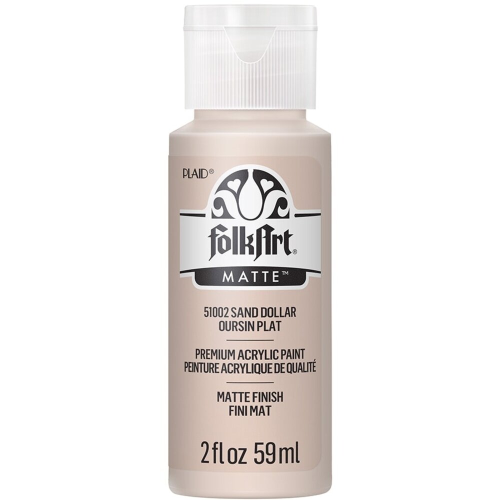 Acrylic Matte Sand Dollar 2 fl oz (51002) - Craftlines B.V.