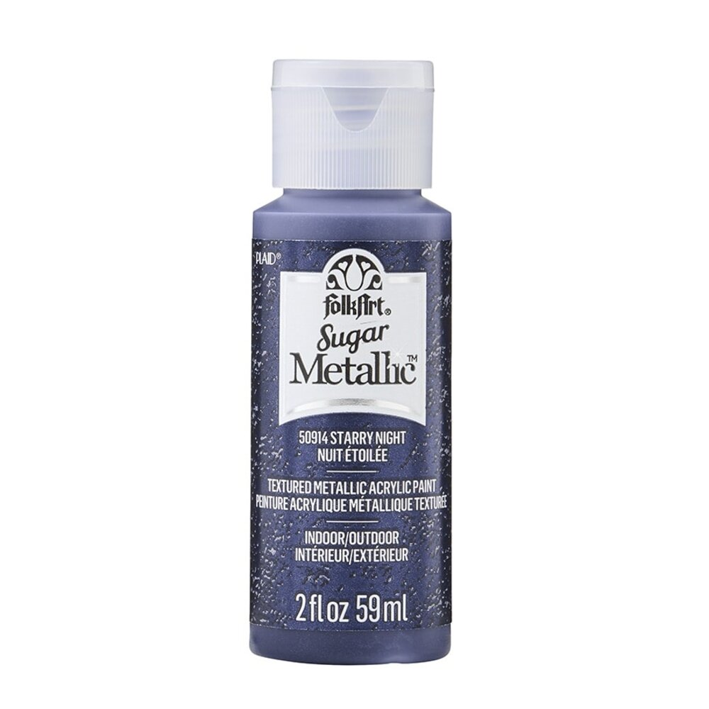 Folkart Sugar Metallics Starry Night 2 fl oz (50914) (DISCONTINUED ...