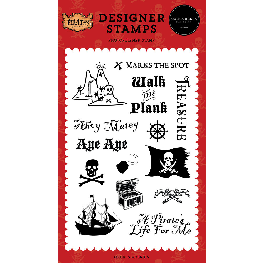 Walk The Plank Stamps (CBPT318040) - Craftlines B.V.