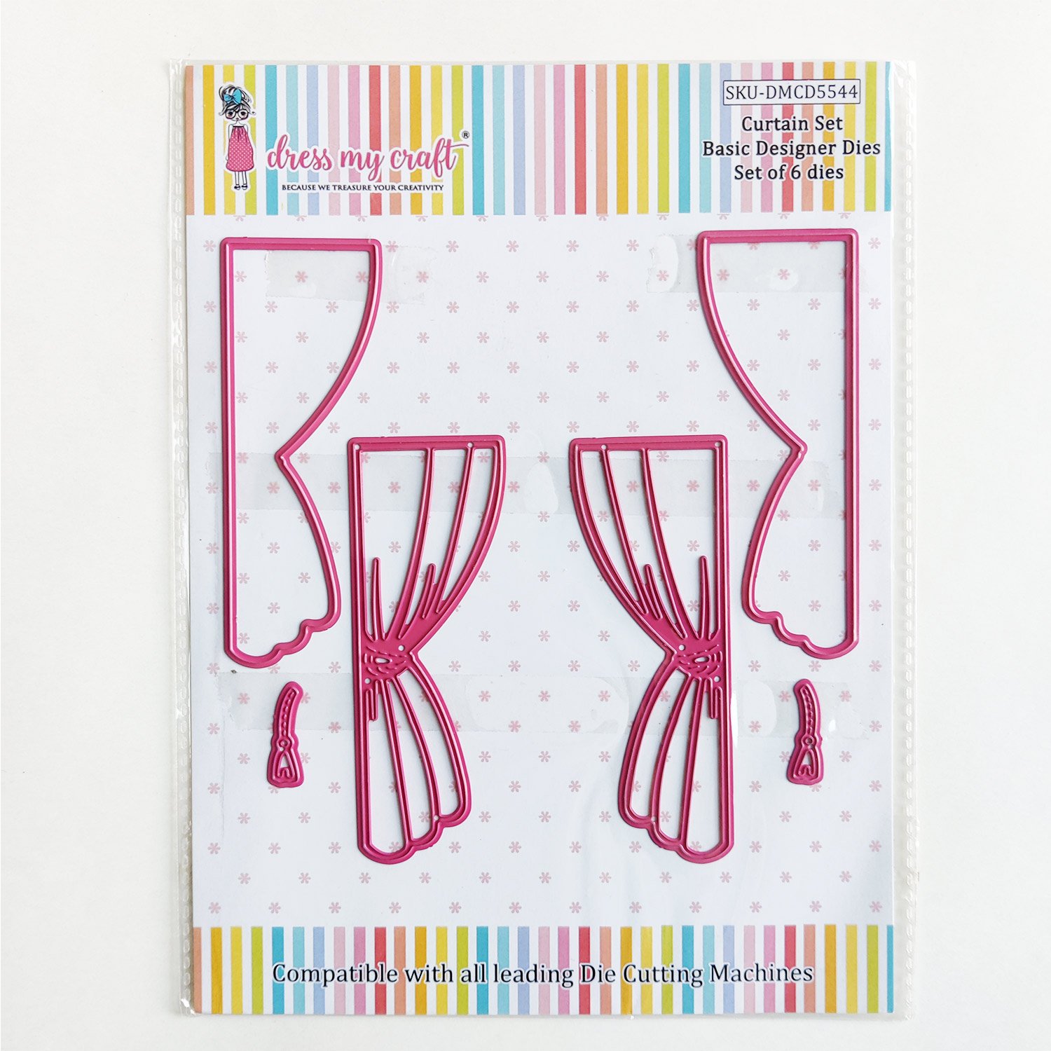 Cutting Die Basic Designer Curtain Set (DMCD5544) - Craftlines B.V.