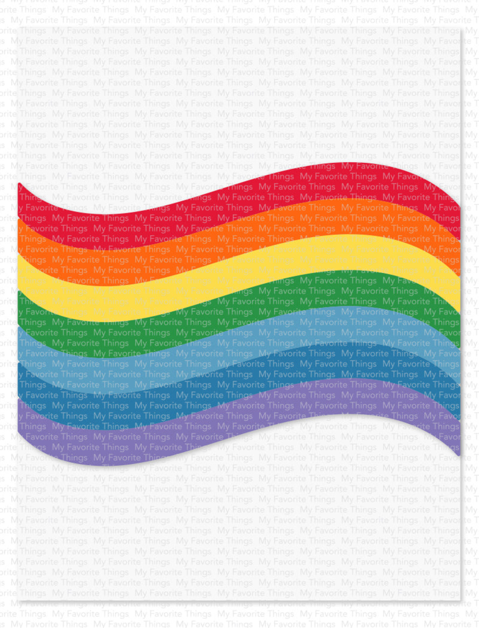 Wavy Rainbow Die-Namics (MFT-2549) - Craftlines B.V.