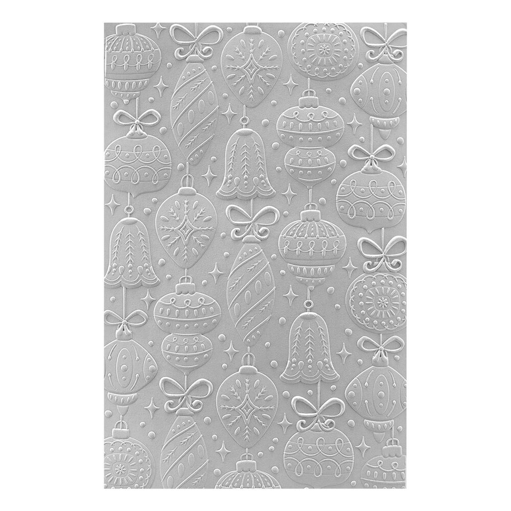 Vintage Ornaments 3D Embossing Folder (E3D-064) - Craftlines B.V.