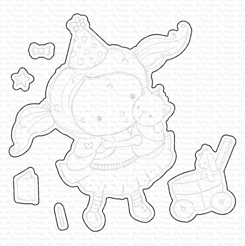 Birthday Squeeze Die-namics (MFT-2566) - Craftlines B.V.
